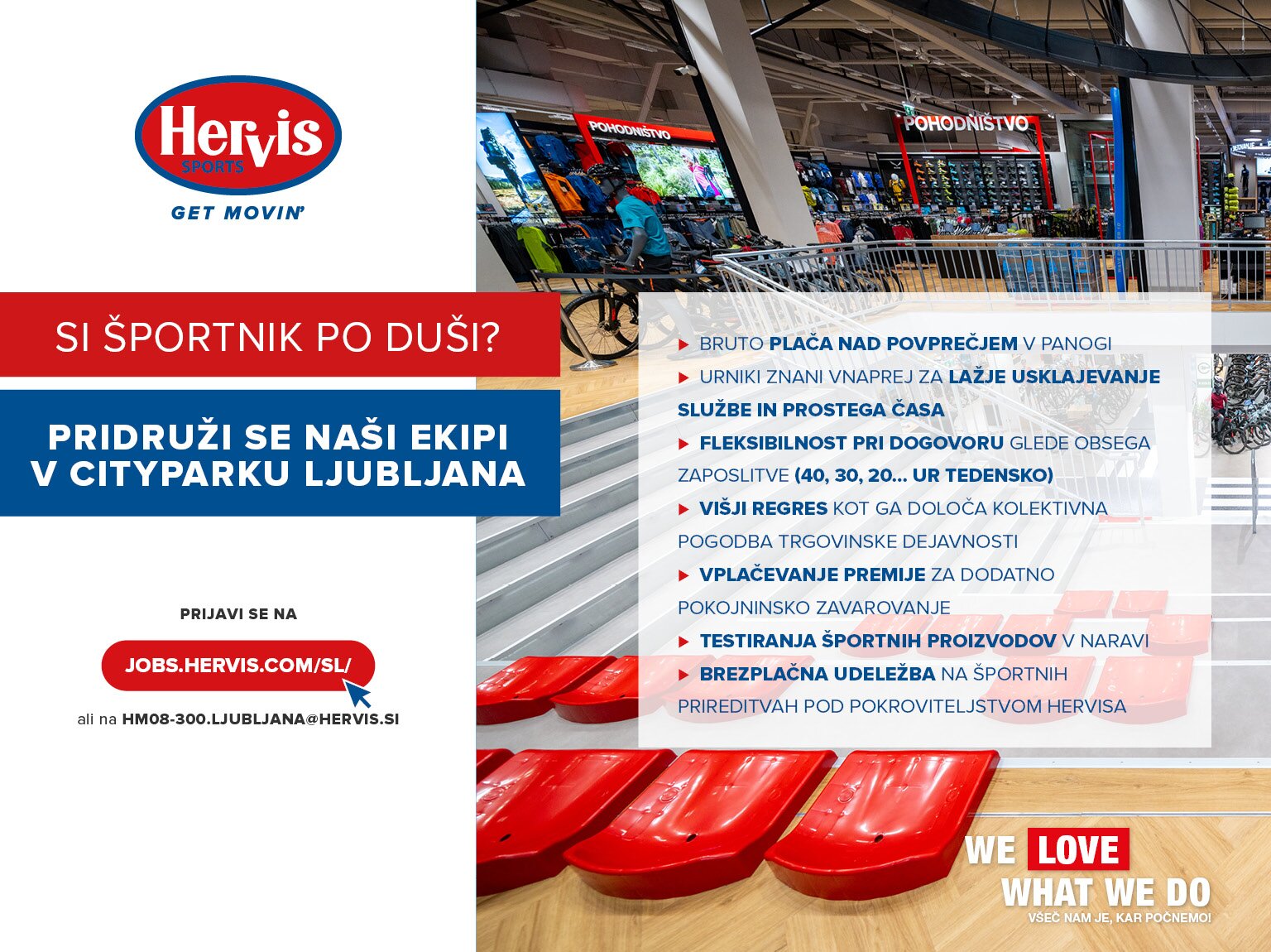 Dobrodošli v Hervisovi spletni trgovini | Hervis SI